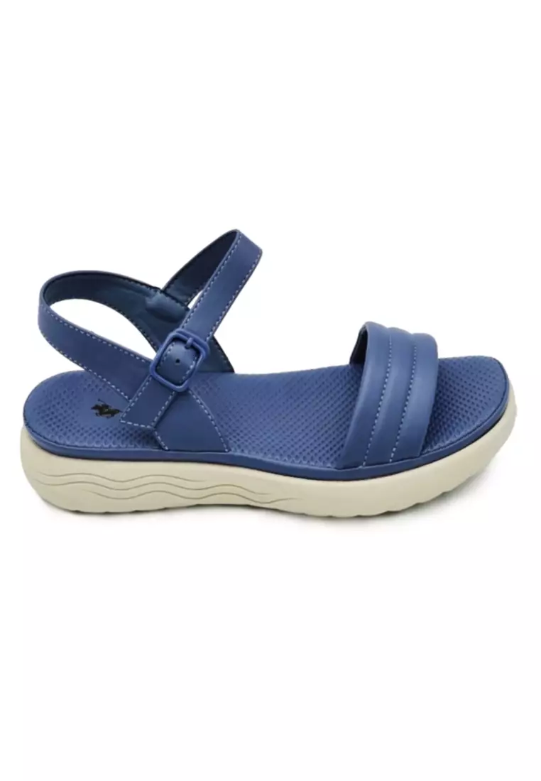 Jual POLO HILL POLO HILL Ladies Ankle Strap Wedges Sandals Original ...