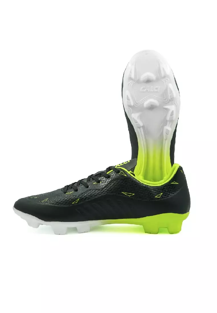Jual Calci Calci Sepatu Bola Soccer Basilisk SC - Black Neon Original ...