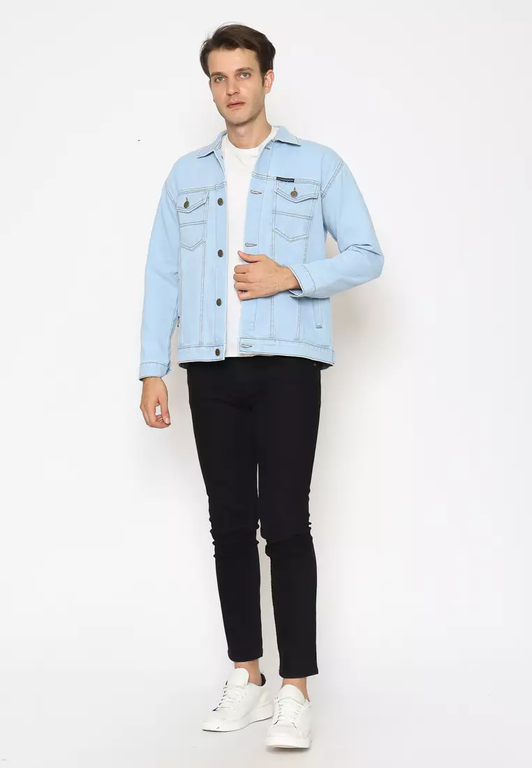 Jual HEMMEH Denim Jeans Semi White Hemmeh Original 2025 | ZALORA ...