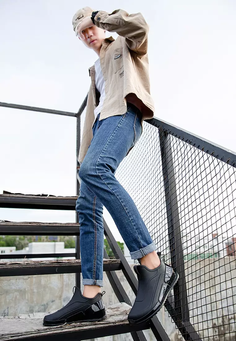 hk-ehunter Men's invisible heel rain boots 2025 | Buy hk-ehunter Online ...