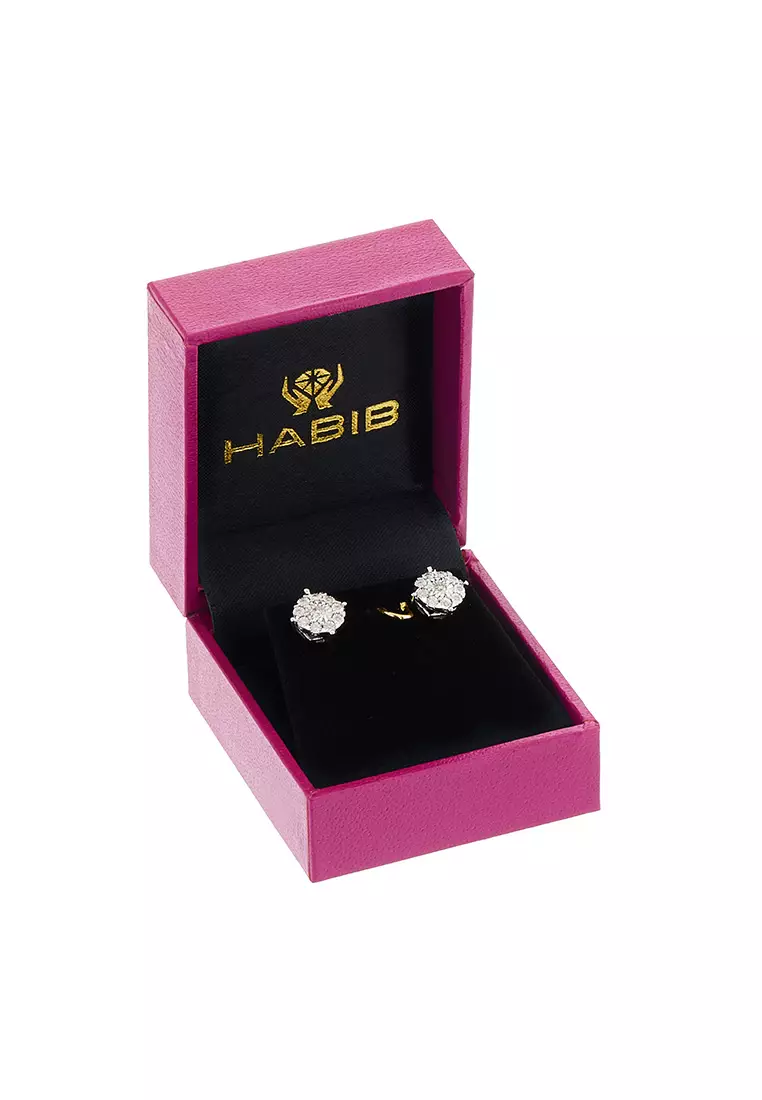 Buy HABIB HABIB Bree Diamond Earrings 2026 Online | ZALORA Philippines