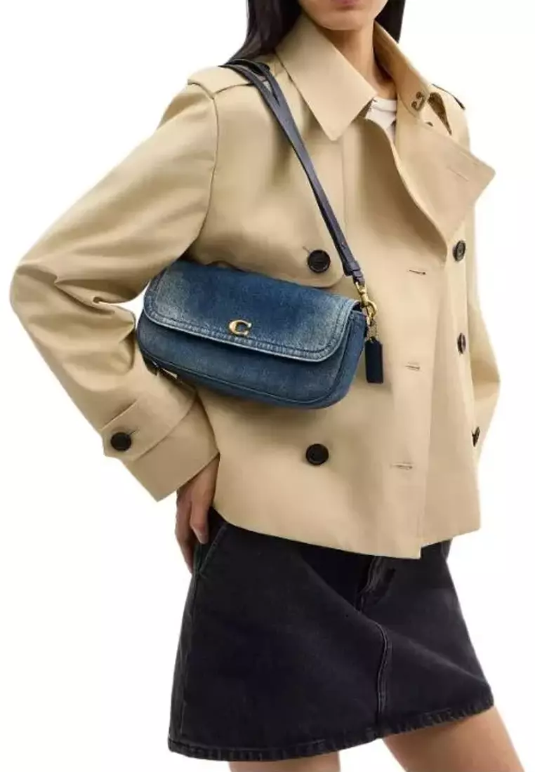 Buy Coach Ladies' Shoulder Bag in Deep Indigo Blue CCY20 2026 Online ...