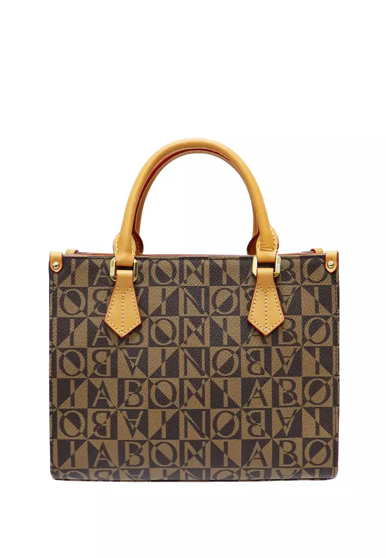 Buy BONIA Gina Monogram Small Tote Bag 808525-004 2024 Online | ZALORA