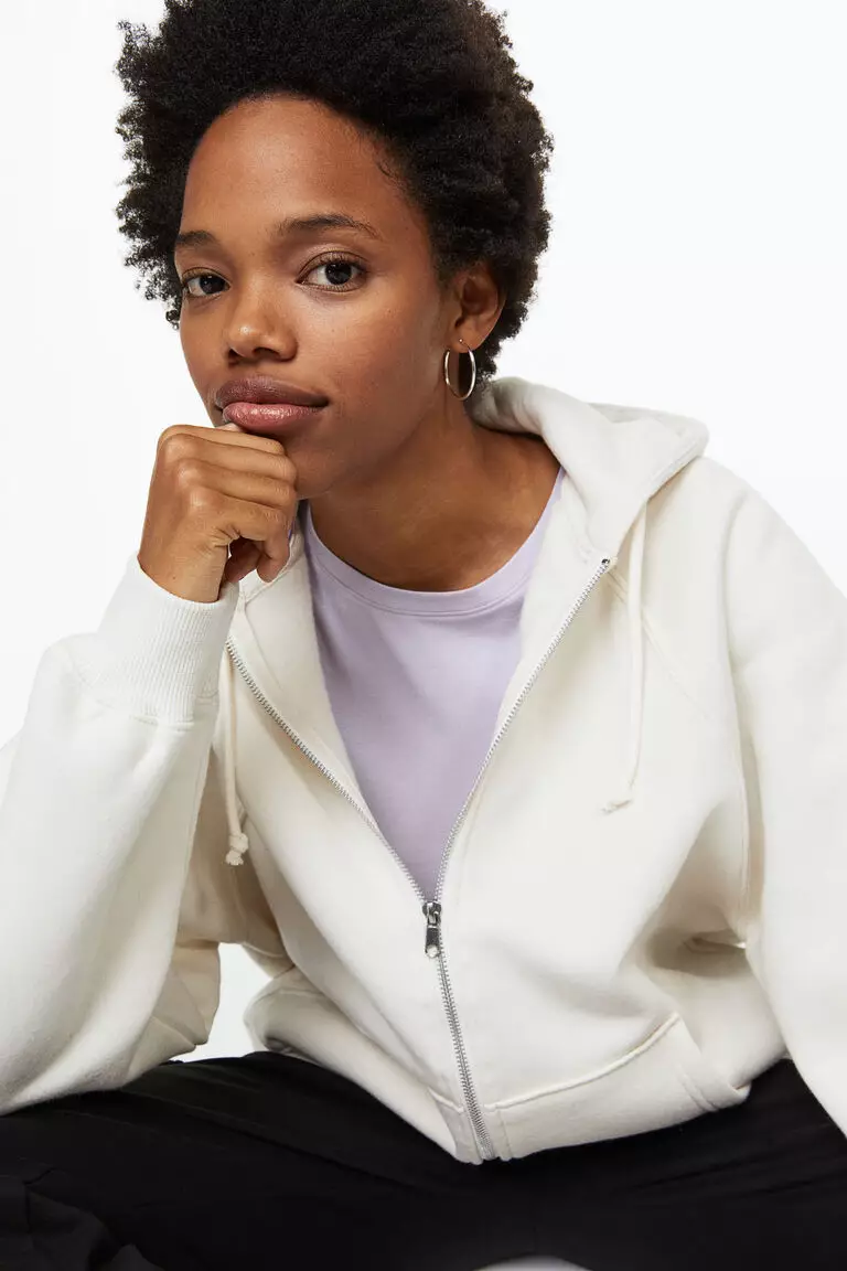 Jual H&M Snickers zip Hood NEW Original 2025 | ZALORA Indonesia