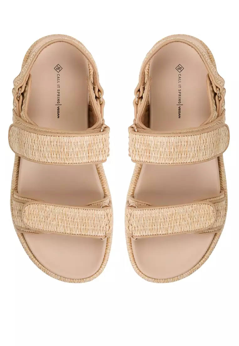 Jual Call It Spring Mauii Platform Wedge Sandals Original 2025 | ZALORA ...