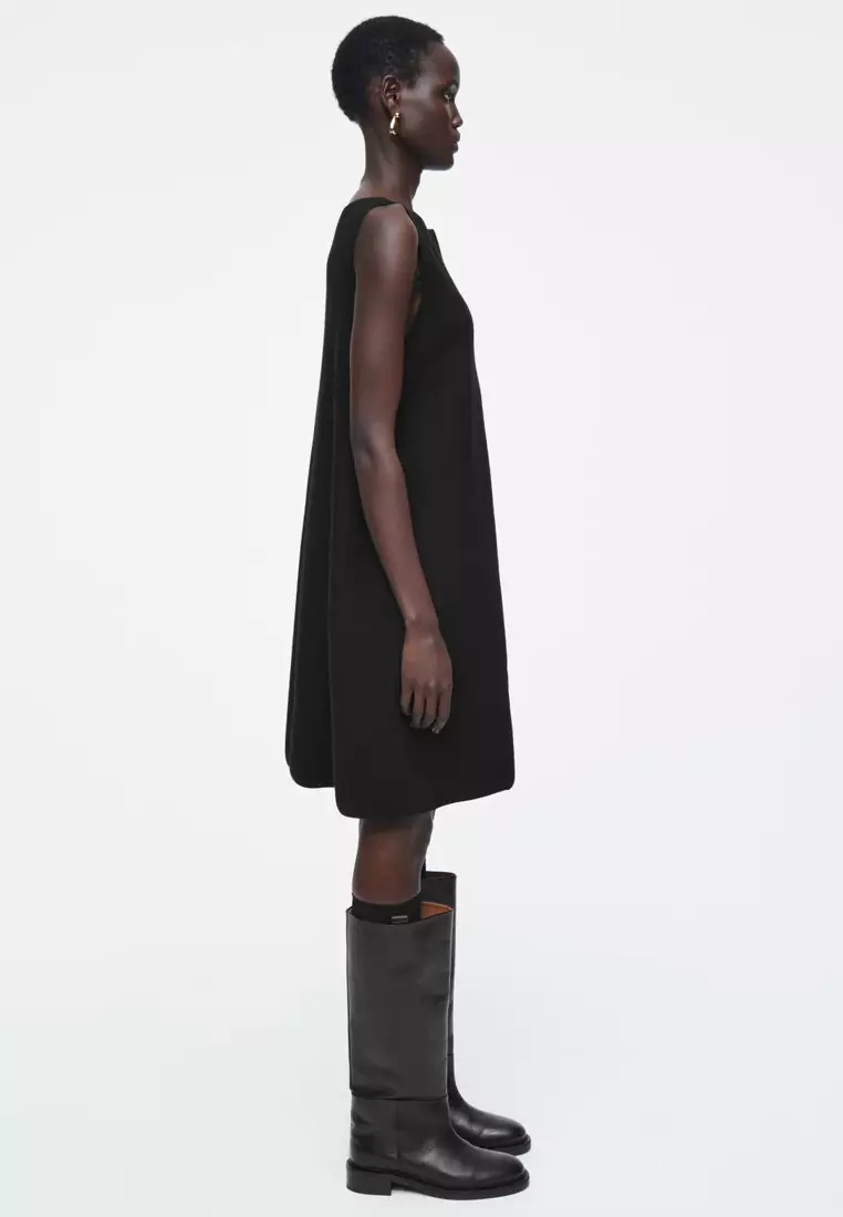 Buy COS Panelled Wool Shift Dress 2025 Online | ZALORA