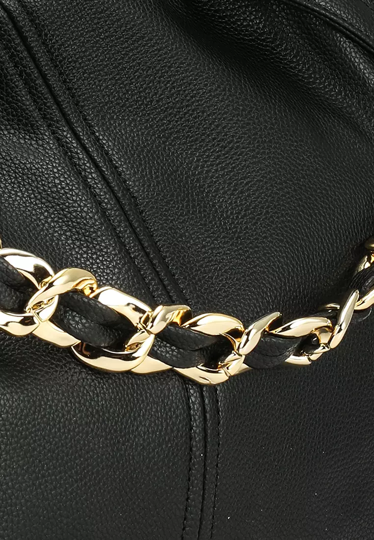 Jual Unisa Dual Usage Pebbled Top Handle Bag Original 2024 | ZALORA ...