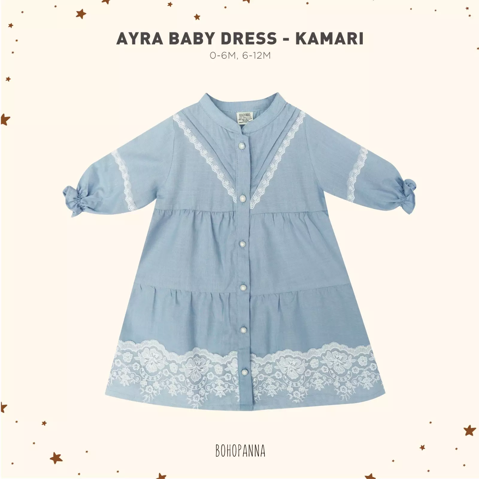 Jual Bohopanna BOHOPANNA - RAYA COLLECTION - AYRA BABY DRESS - GAMIS BAYI PEREMPUAN Original ...