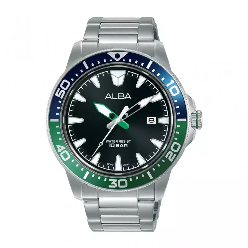 Jual Alba ALBA AS9U03X1 AS9U03 SPRITE GREEN BLUE RING Original 2025 ...