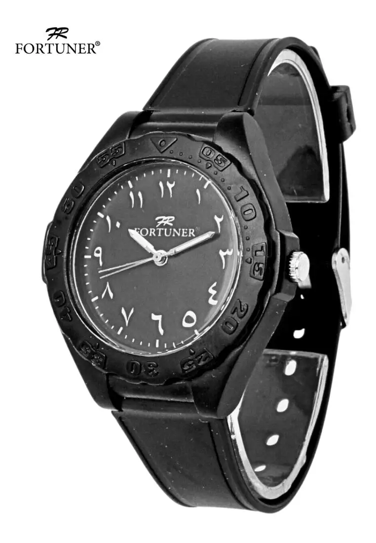 Jual Fortuner Watch Fortuner Jam Tangan Analog Unisex Pria-Wanita Angka ...