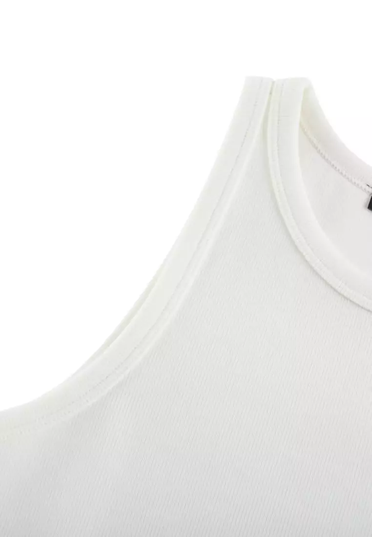 Buy G2000 Ribbed Racercut Tank Top 2024 Online | ZALORA Philippines
