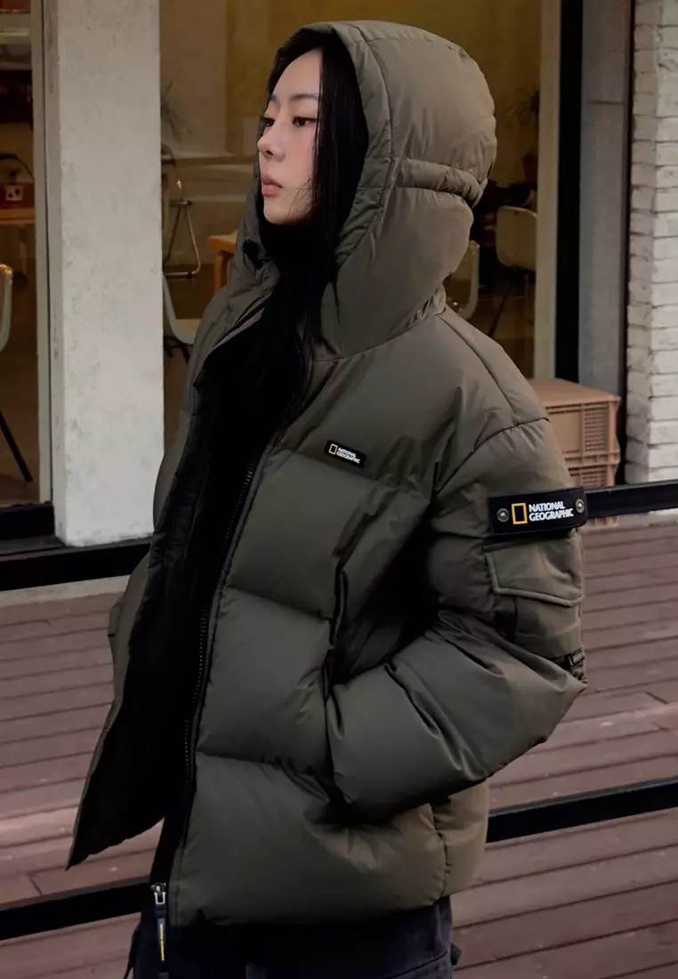 National Geographic Unisex GOLDEN MOLE Hooded Down Jacket 2025 | Buy ...