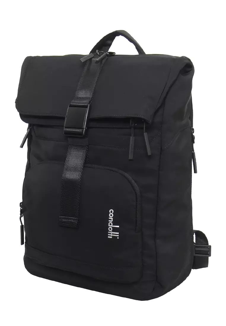 Jual Condotti Condotti Laptop Backpack 83679-17.5L Black Original 2026 ...