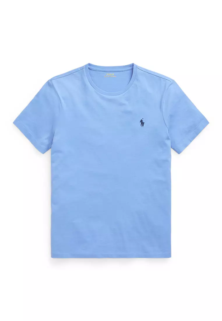 Buy Polo Ralph Lauren Custom Slim Fit Jersey Crewneck T-Shirt 2025 Online | ZALORA Philippines