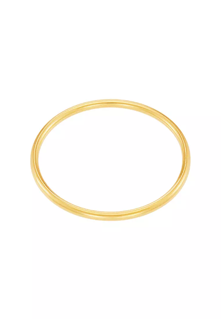Buy HABIB HABIB 916/22K Yellow Gold Bangle GB021 2025 Online | ZALORA ...