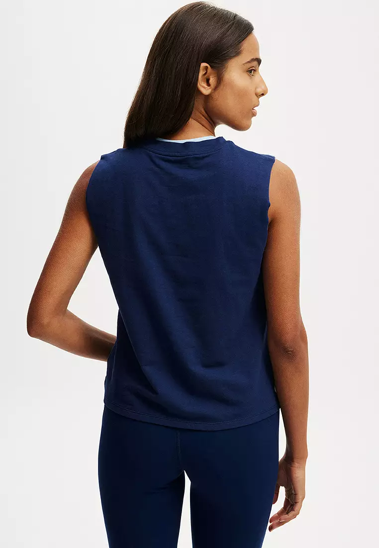 Buy Cotton On Body Active Graphic Crew Tank Top 2025 Online | ZALORA