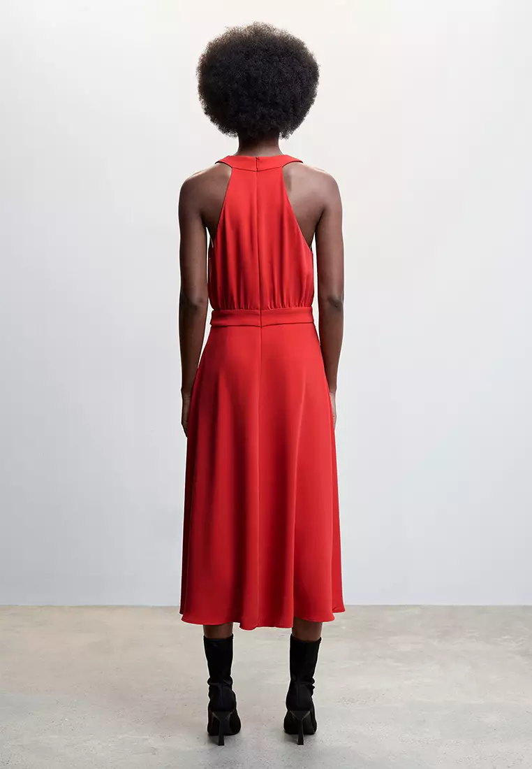 Buy Mango Belt Detail Dress 2025 Online | ZALORA Philippines