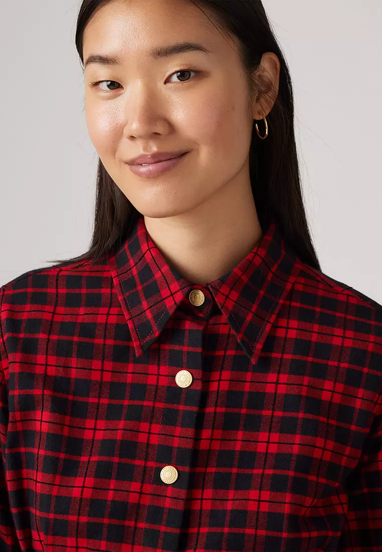 Buy Levi's Women's Lunar New Year Button-Up Shirt 002V7-0000 2025 ...