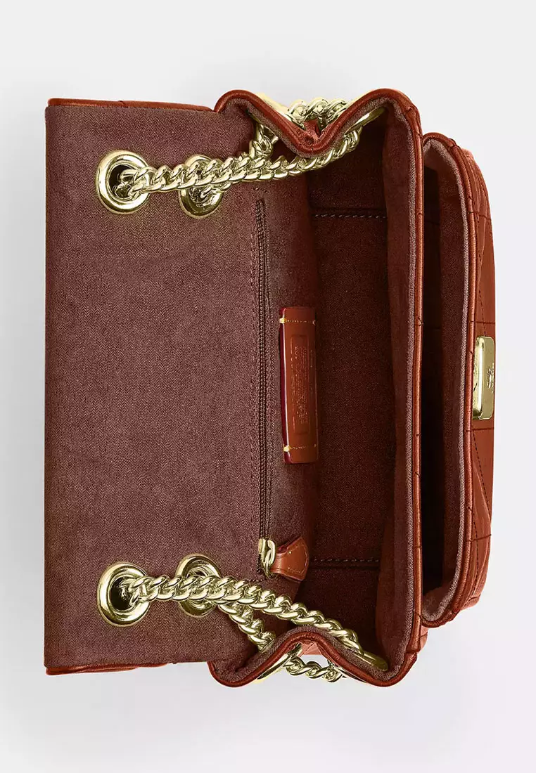Buy COACH Elodie Crossbody Bag 18 With Quilting 2026 Online | ZALORA