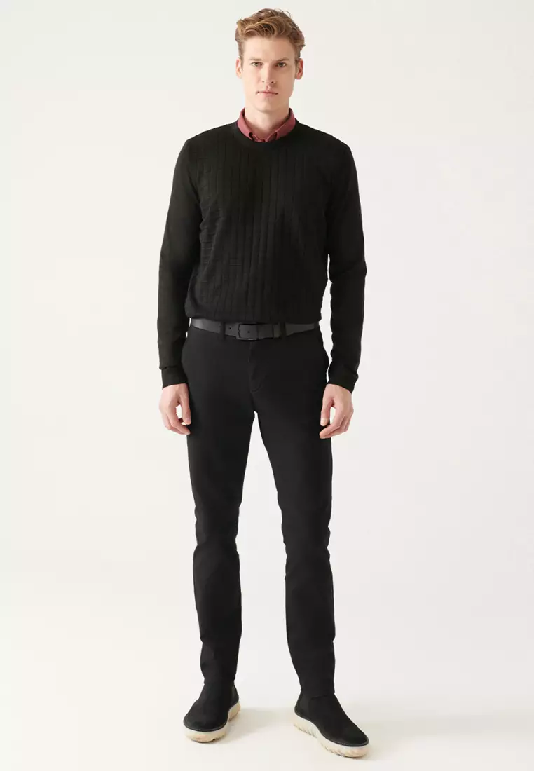 Buy Avva Ribbed Sweater 2025 Online | ZALORA