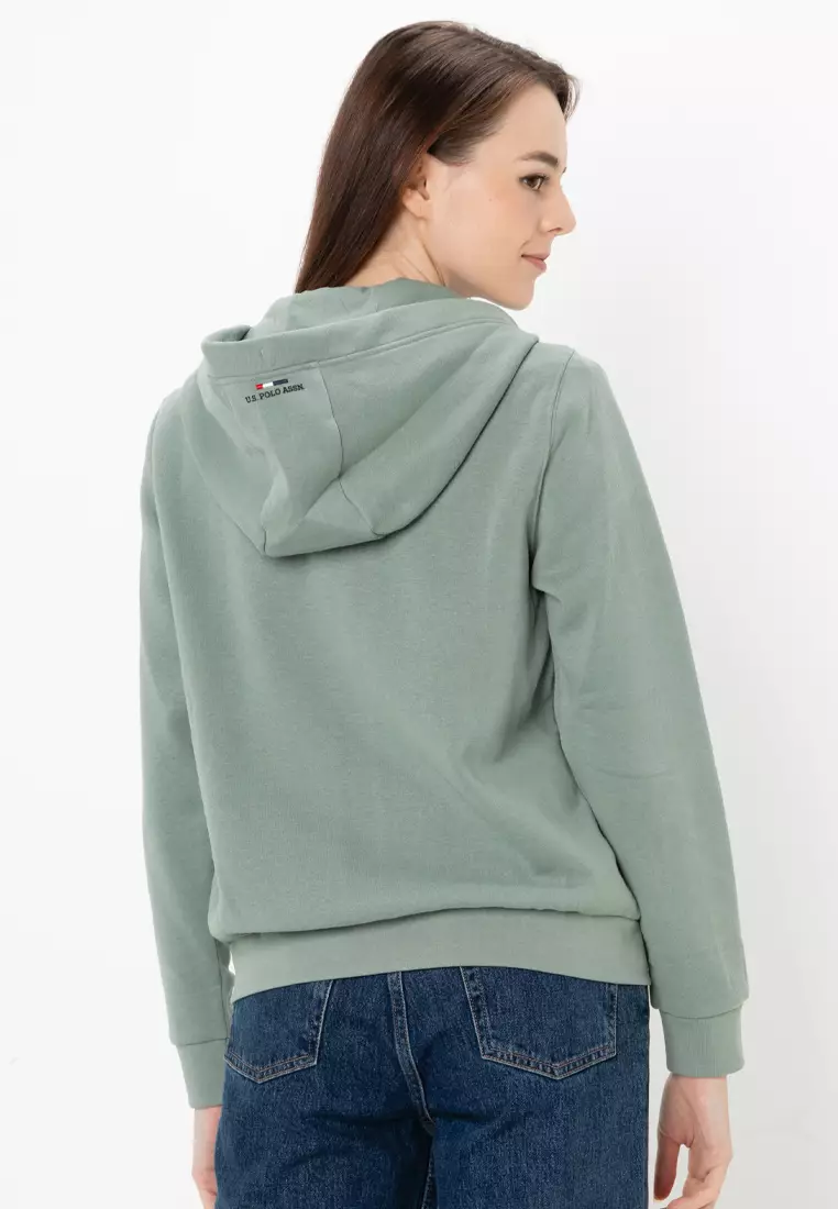 Buy US POLO ASSN Logo Embroidery Hoodie 2025 Online | ZALORA Philippines