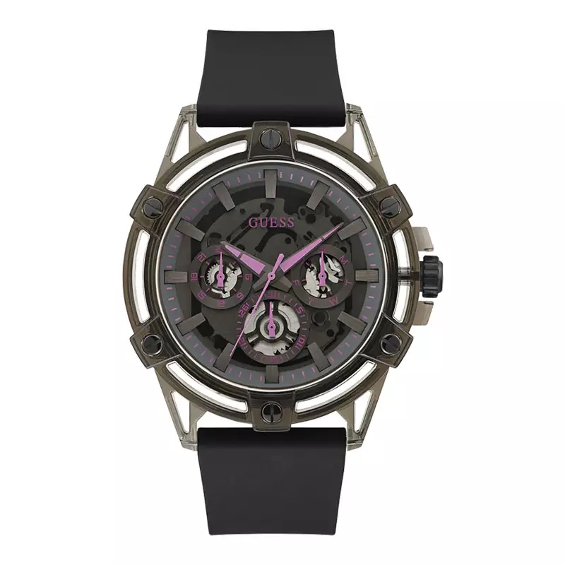 Jual Guess Jam Tangan Pria Guess Sporting GW0032G2 Men Pink Accents ...