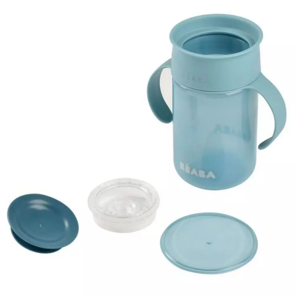 Jual Mothercare Beaba Training Cup 360° Green Green - Botol Minum Anak ...