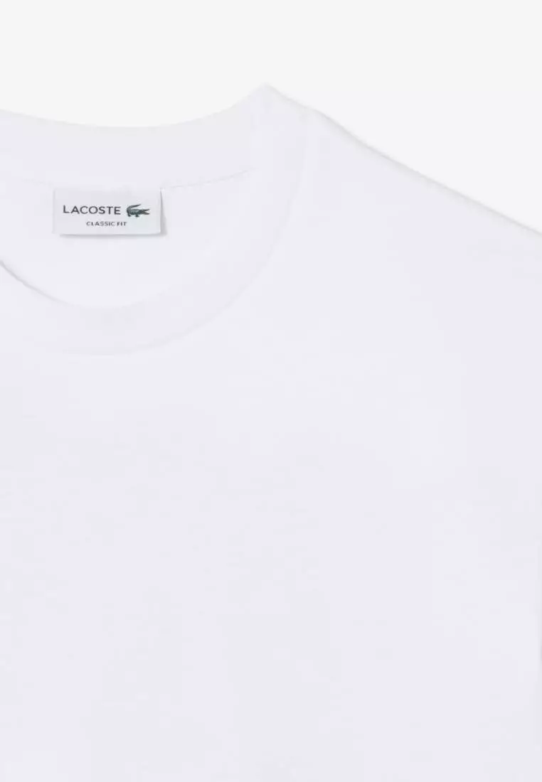 Buy Lacoste Printed Cotton T-shirt 2026 Online | ZALORA
