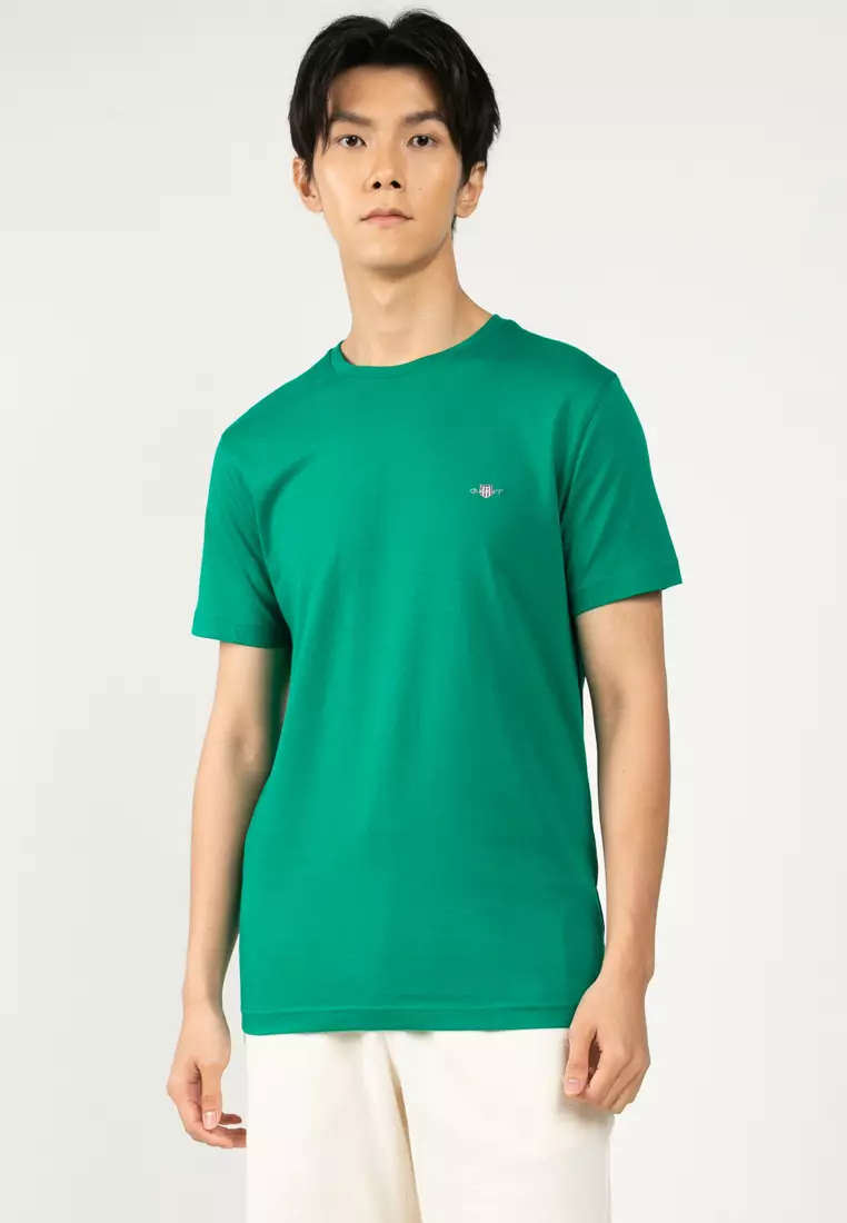 Buy Gant Slim Fit Shield T-Shirt 2026 Online | ZALORA