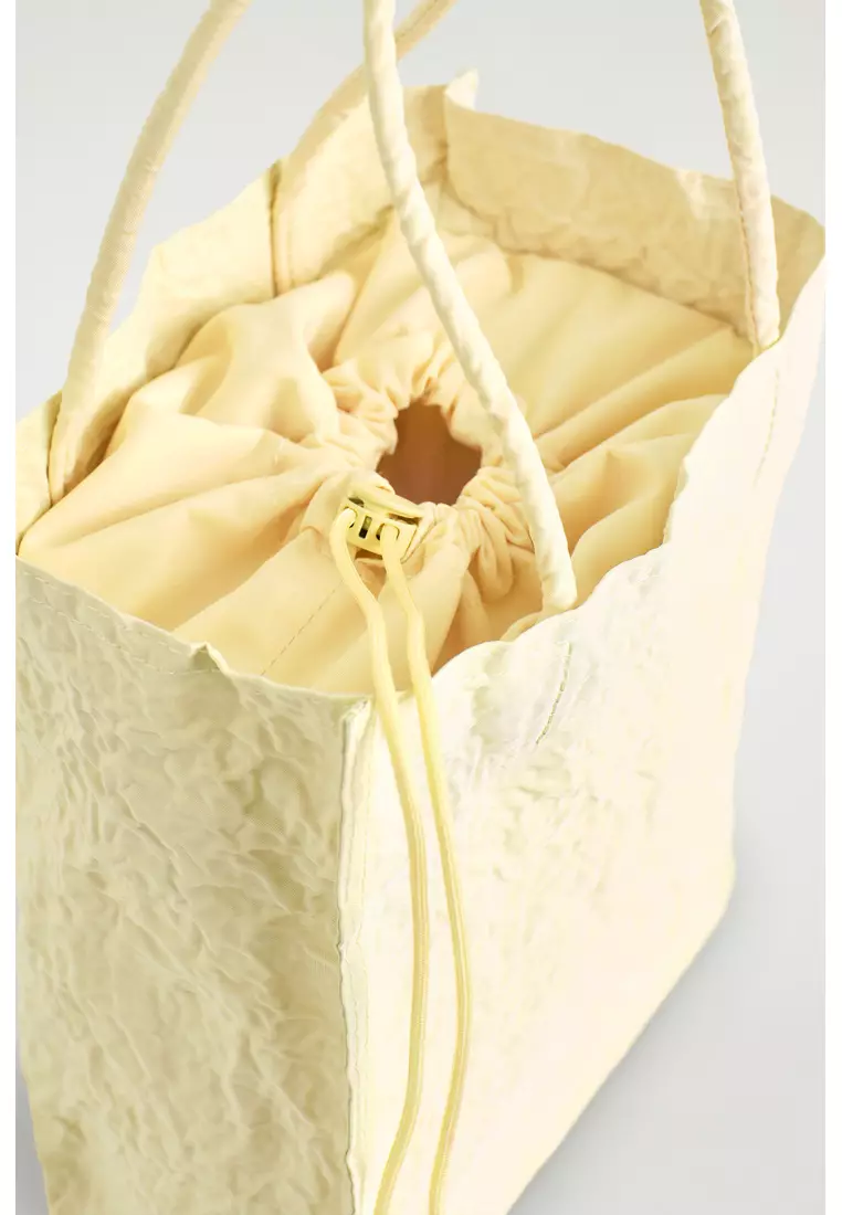 Buy COS MINI CRINKLED TOTE BAG 2026 Online | ZALORA