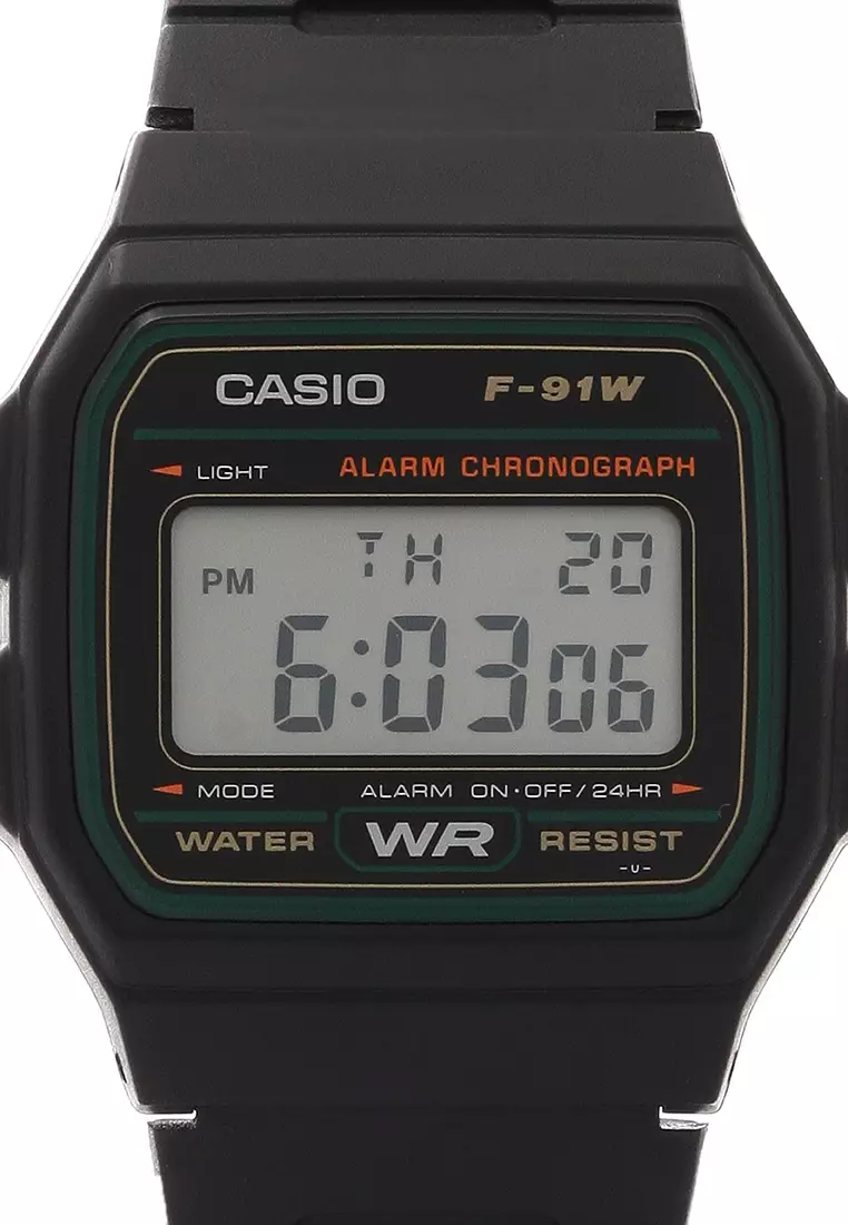 Buy Casio Digital Watch F-91W-3DG 2025 Online | ZALORA Philippines