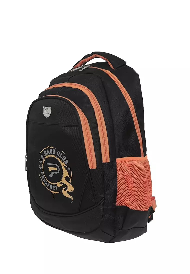Jual Prosport Backpack Prosport 2870-21 Black Orange Original 2025 ...