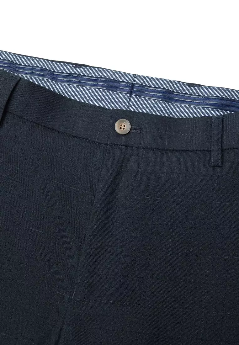 Buy G2000 Ultra Soft Multi Way Stretch Pattern Formal Pants 2024 Online ...