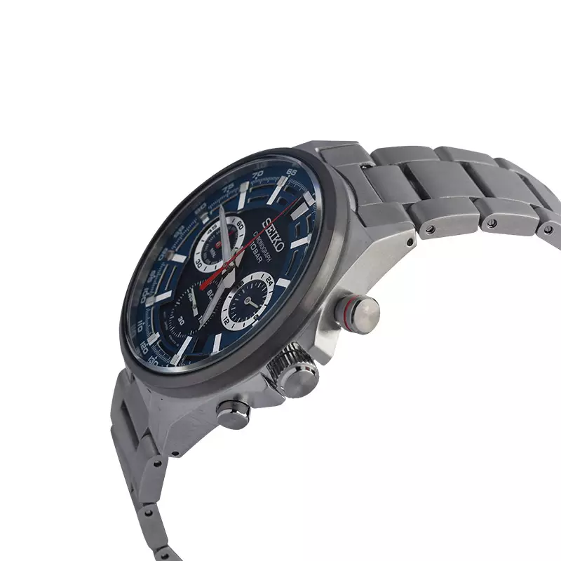 Jual Seiko Jam Tangan Pria Seiko Chronograph SSB407P1 Blue Dial ...
