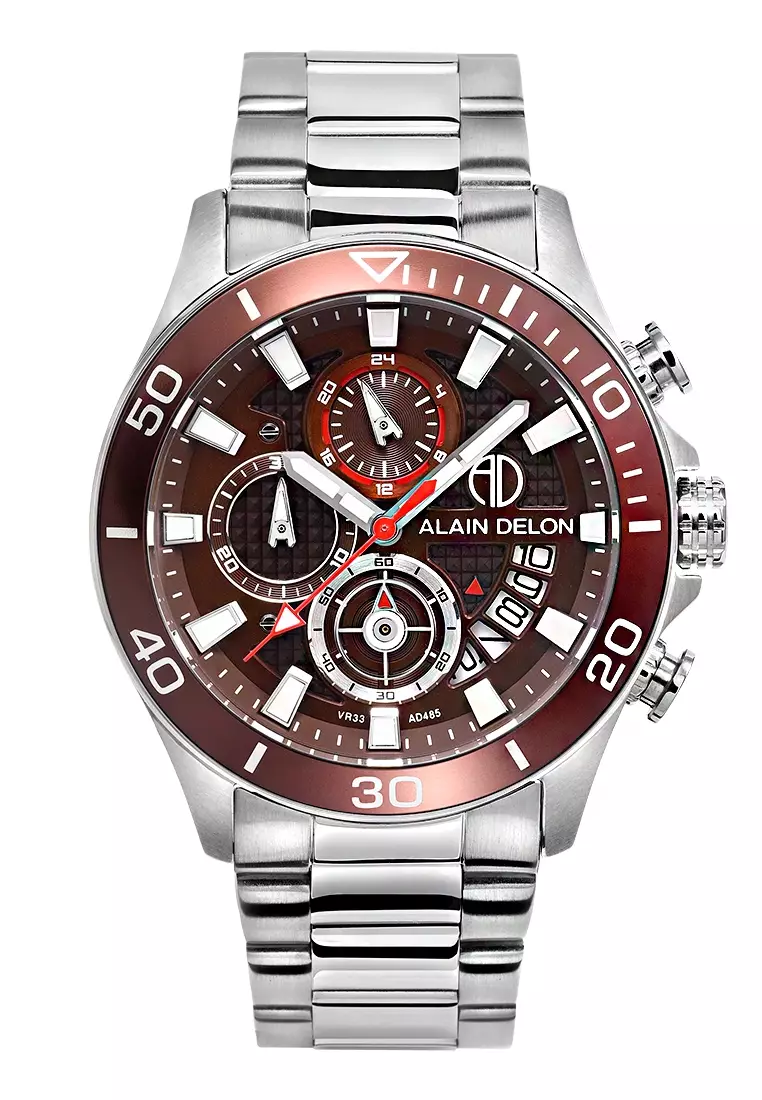 Alain Delon Chronoracer Men Watch Chronograph AD485-1342C 2026 | Buy ...