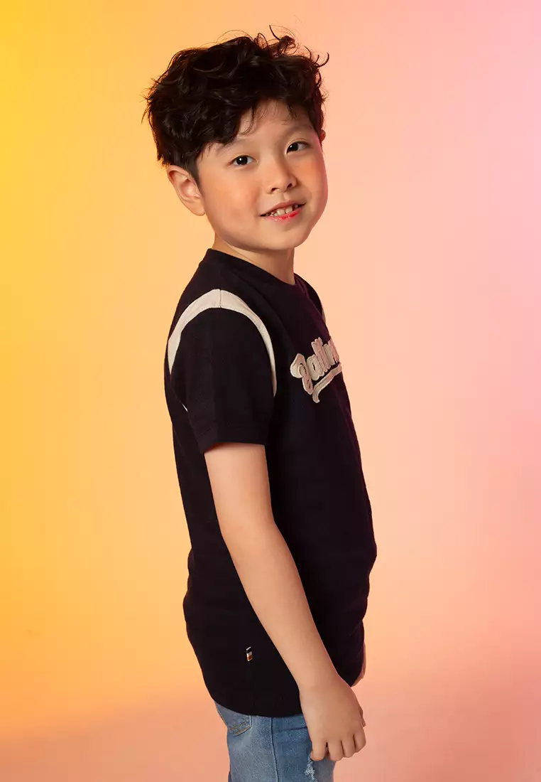 Jual LITTLE X EIGHT Boy Bennet T-Shirt Kids Original 2026 | ZALORA ...