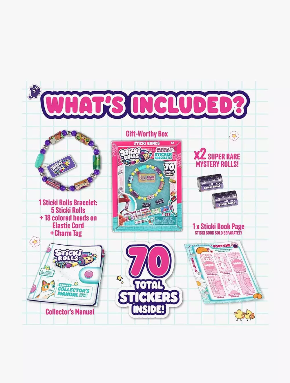 Jual Sticki Rolls Sticki Rolls Sticki Band Single Pack - SCRSR100 ...