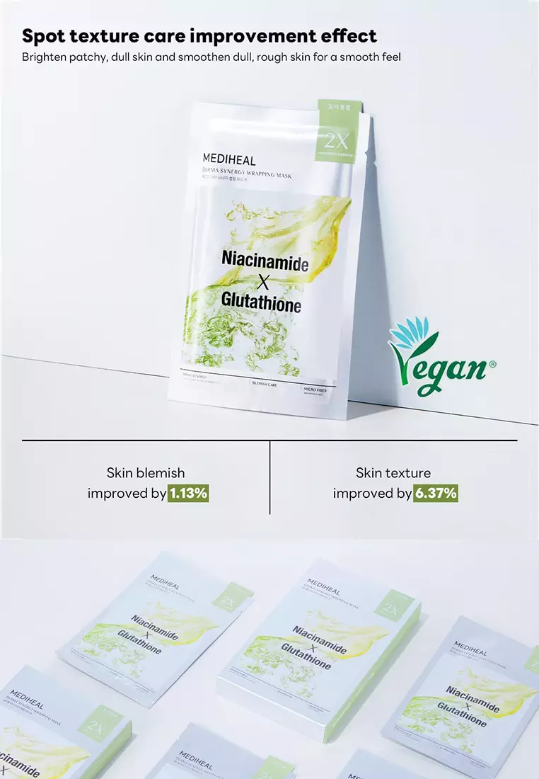 Buy Mediheal Derma Synergy Wrapping Mask Box (4x25ml) - Improved ...