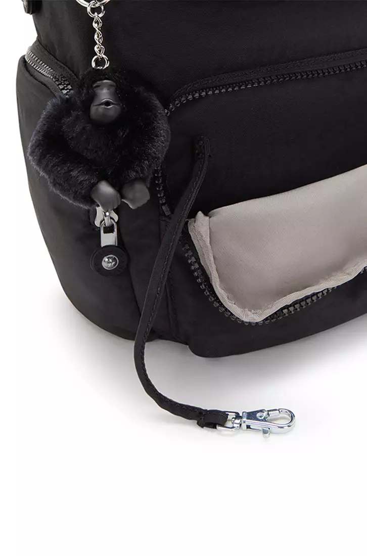 Buy Kipling CITY ZIP S Black Noir Backpack 2025 Online | ZALORA