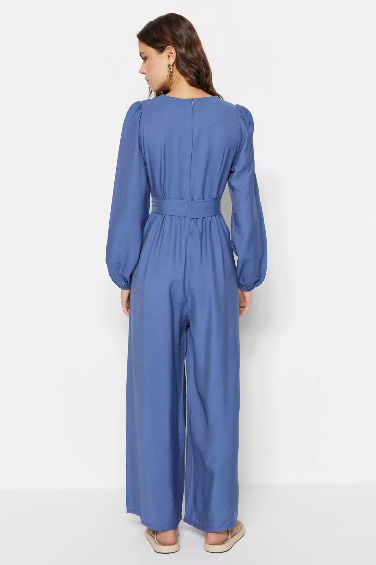Buy Trendyol MODEST Belted Jumpsuit 2025 Online | ZALORA