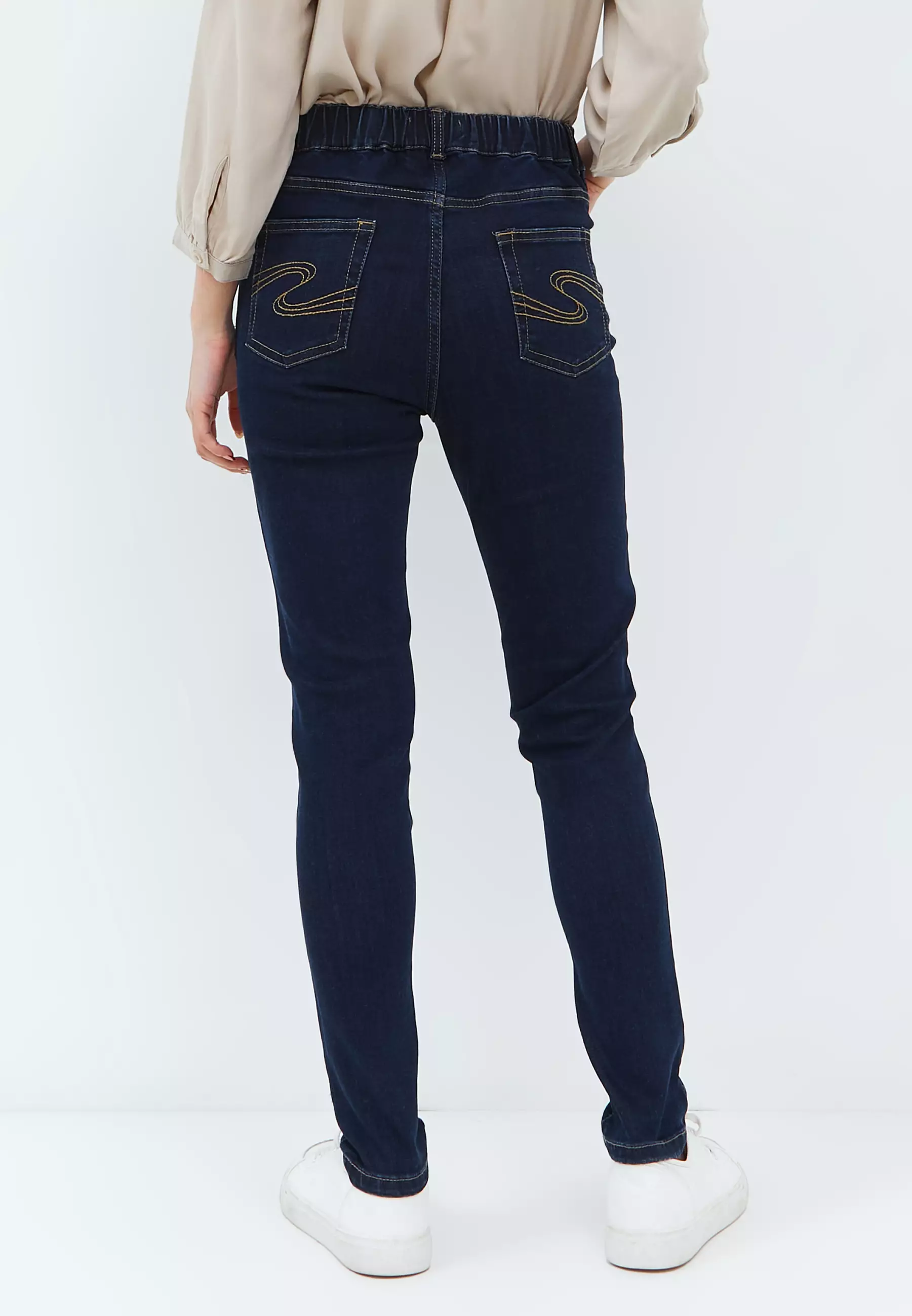 Jual GEELA Dark Blue Skinny Jeans 3707 (G.3707) Original 2024 | ZALORA ...