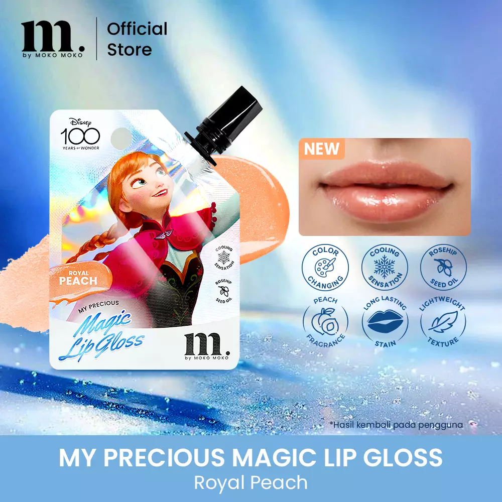Jual MOKO-MOKO Moko Moko x Disney 100 My Precious Magic Lip Gloss ...