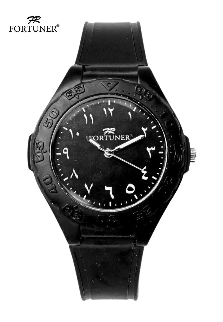 Jual Fortuner Watch Fortuner Jam Tangan Analog Unisex Pria-Wanita Angka ...