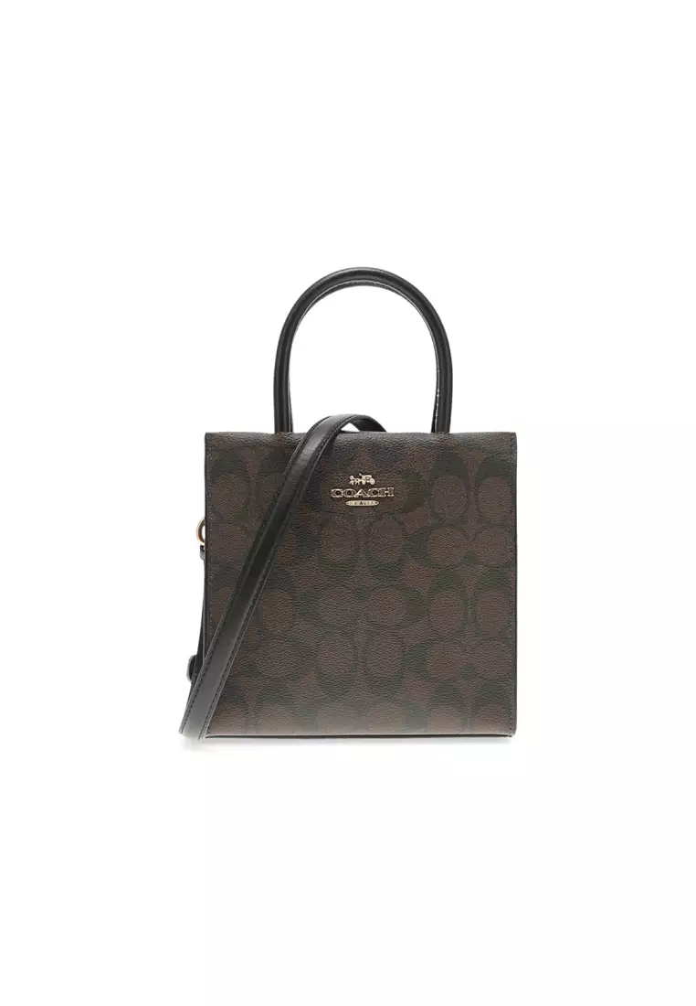 Jual Coach COACH Women's single shoulder bag 5693 in PVC leather ...