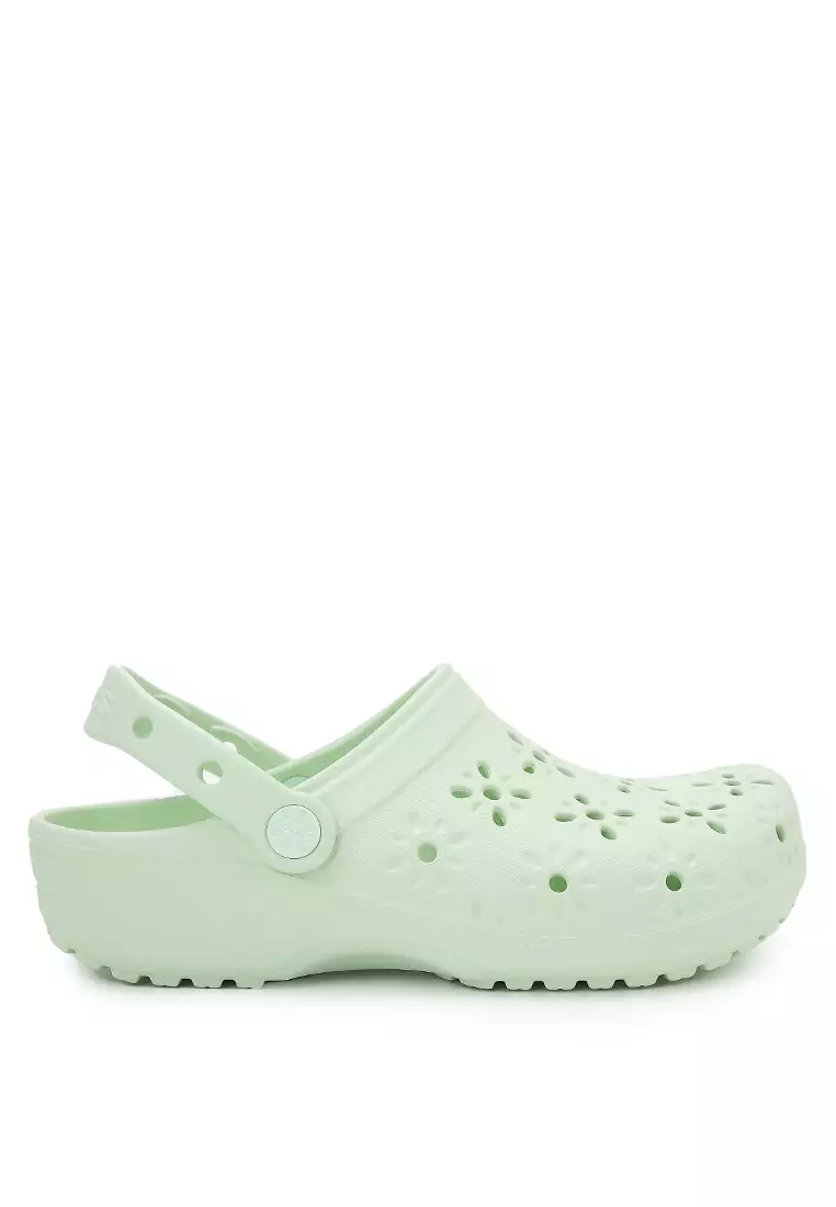 Buy Crocs Classic Floral Cutout Clog Online | ZALORA Malaysia