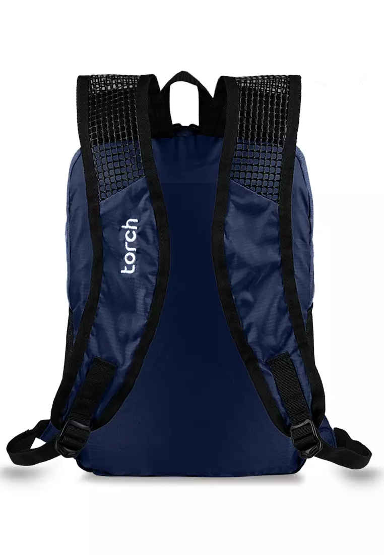 Jual TORCH.ID Torch Tata Navy Foldable Backpack Original 2025 | ZALORA ...