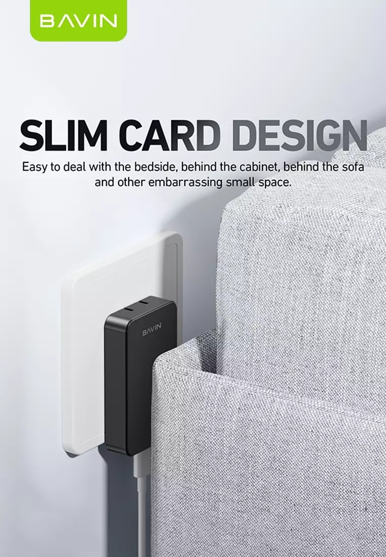 Buy BAVIN BAVIN PC2028 / PC2027 20W Ultra Slim Mini Portable Fast Charger Support PPS PD3.0 AC w ...