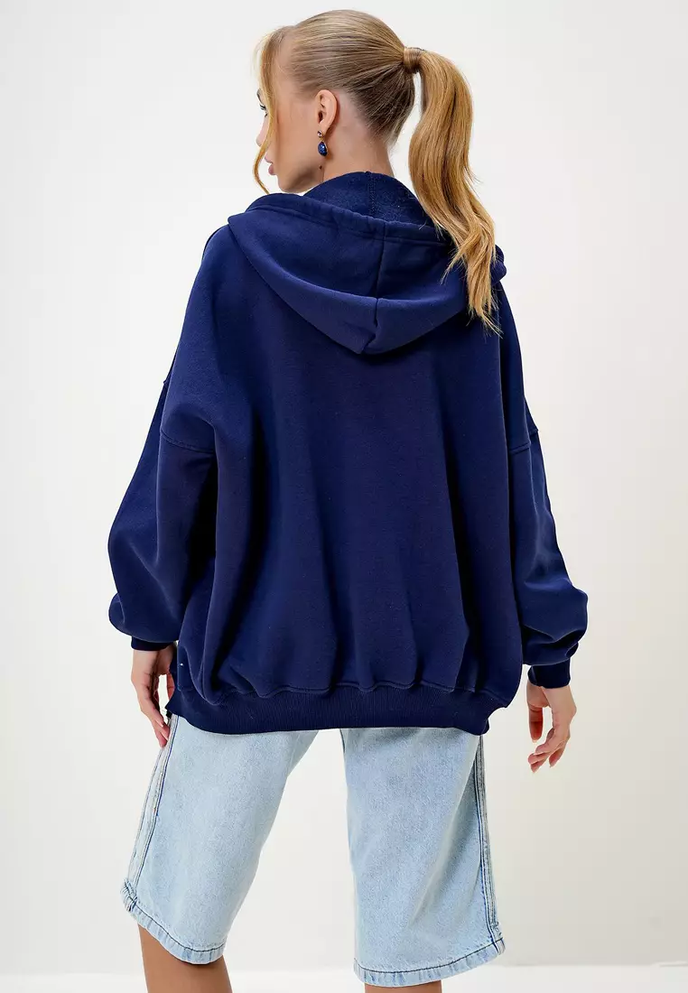Buy Alacati Basic Oversized Hoodie 2025 Online | ZALORA