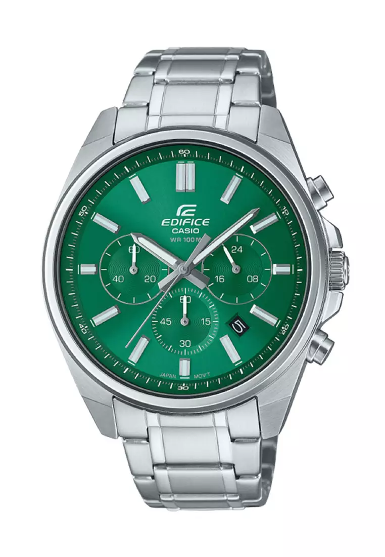 Buy Casio Edifice Chronograph Watch EFV-650D-3A 2024 Online | ZALORA ...