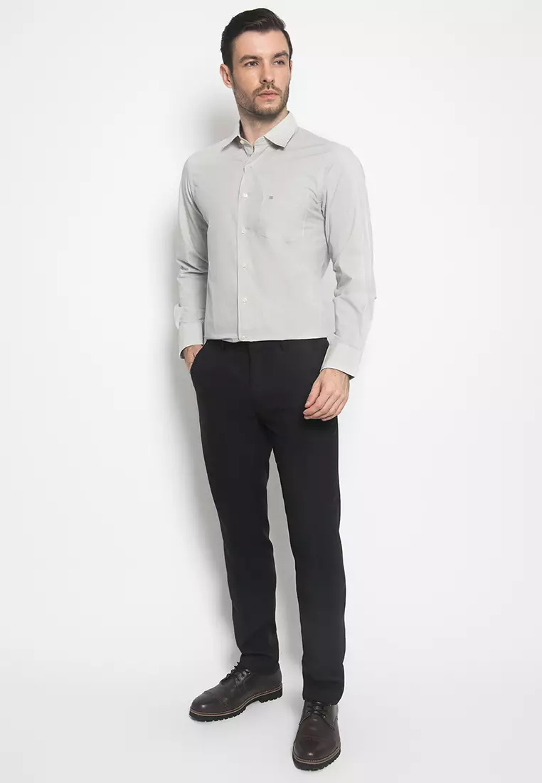 Jual Johnwin Kemeja Formal - Warna Putih -Lengan Panjang - JFSH.650 ...